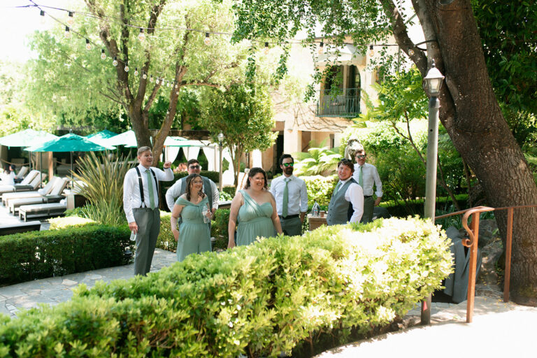 S + H // Wine Country Garden Wedding at Pythian House in Sonoma County ...