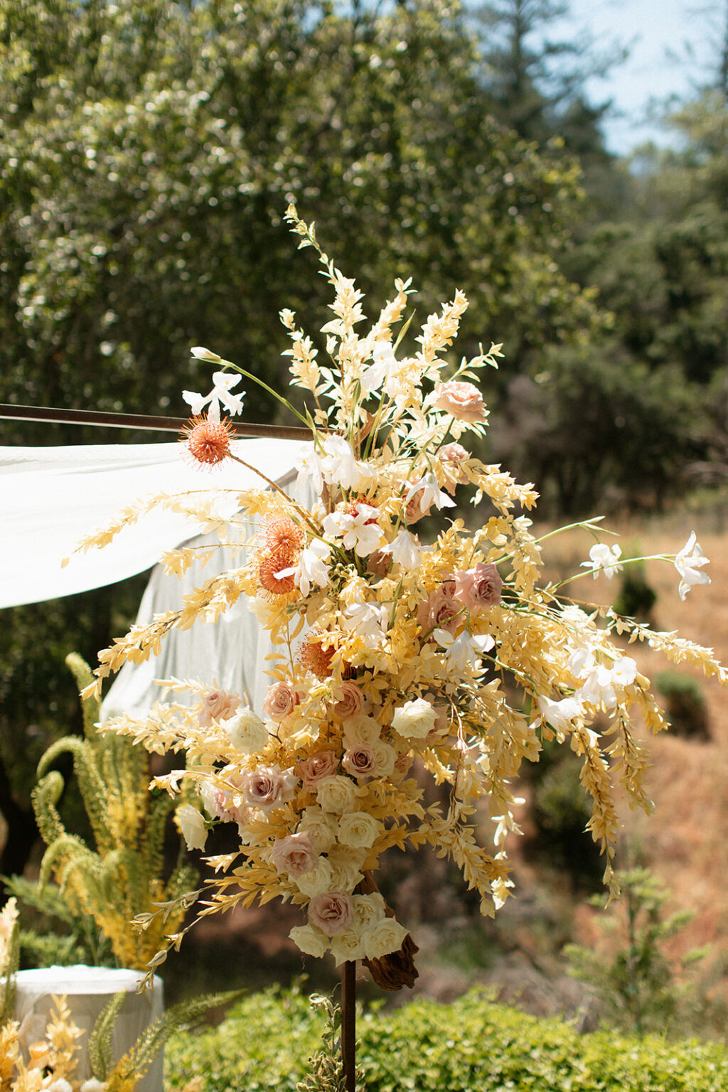 S + H // Wine Country Garden Wedding at Pythian House in Sonoma County ...